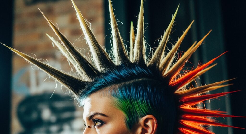 What are Liberty Spikes? The History of the Iconic Punk Hairstyle - Bungleo